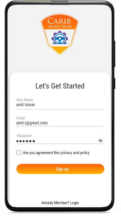 Carib Auto Hub - Mobile App Design and Development Case Study | Misha ...
