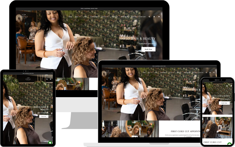 Haylo Hair Beauty App Case Study | Misha Infotech